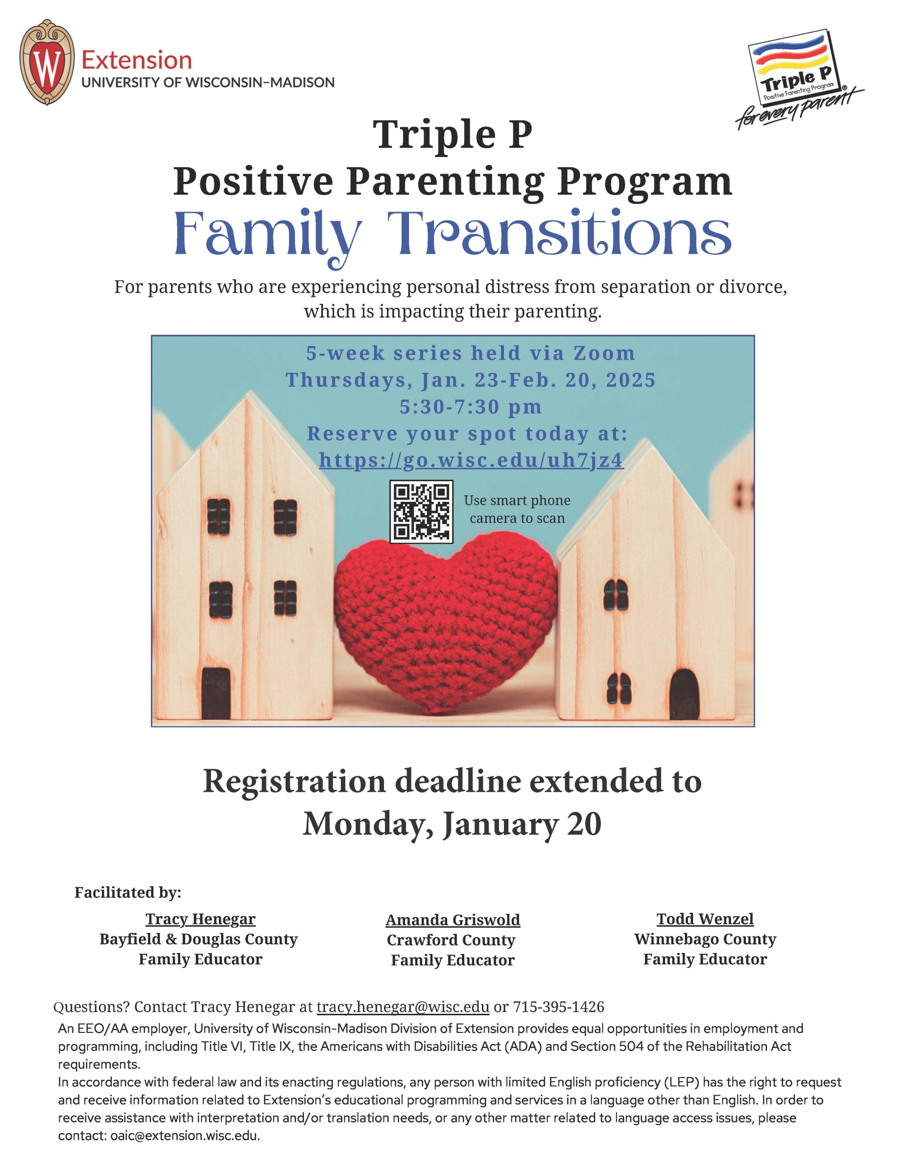 Triple P- Family Transitions – Extension Florence County